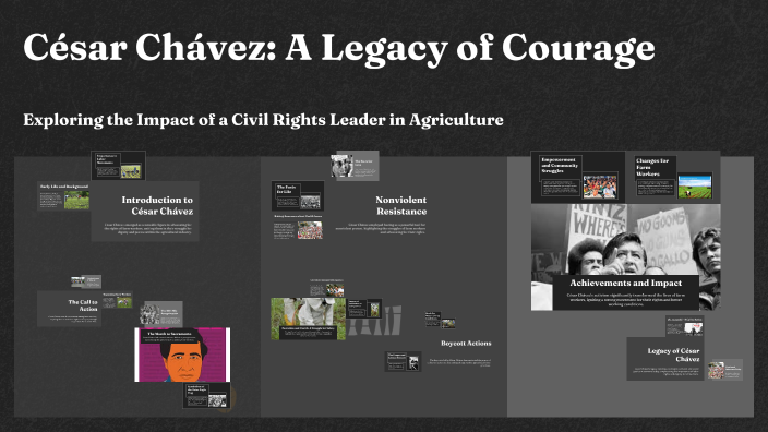 César Chávez: A Legacy of Courage by Amber Brown on Prezi