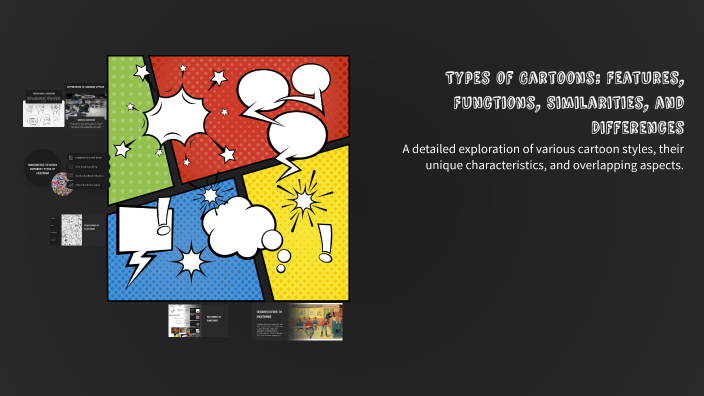 Types of Cartoons: Features, Functions, Similarities, and Differences ...