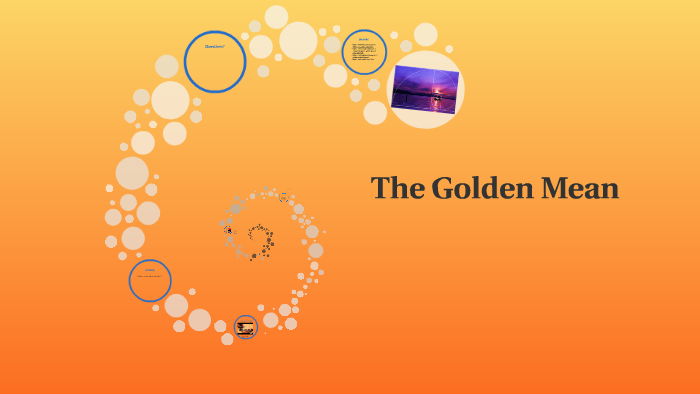 The Golden Mean by Meghan Wheeler
