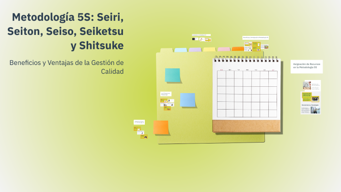 Metodología 5S: Seiri, Seiton, Seiso, Seiketsu y Shitsuke by Brandon ...