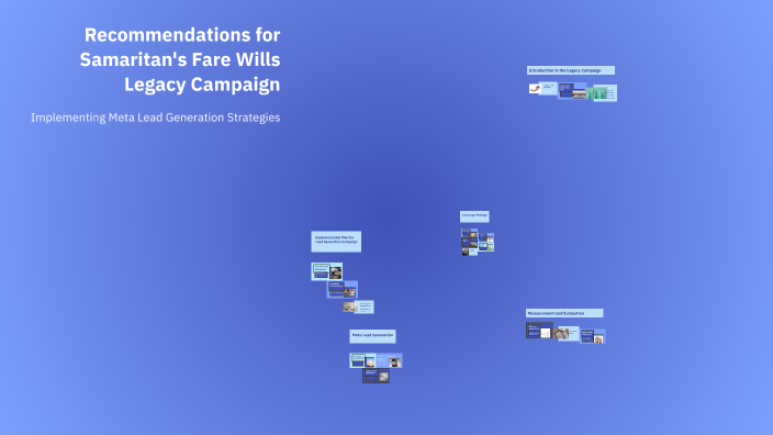 Recommendations for Samaritan's Fare Wills Legacy Campaign by Oisin ...