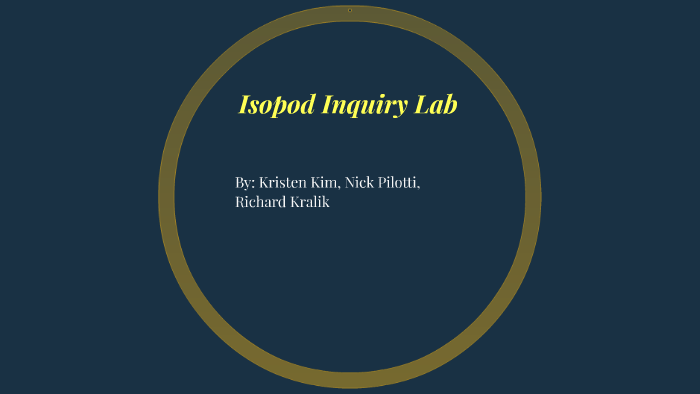 Isopod Lab by Kayoung Kim on Prezi