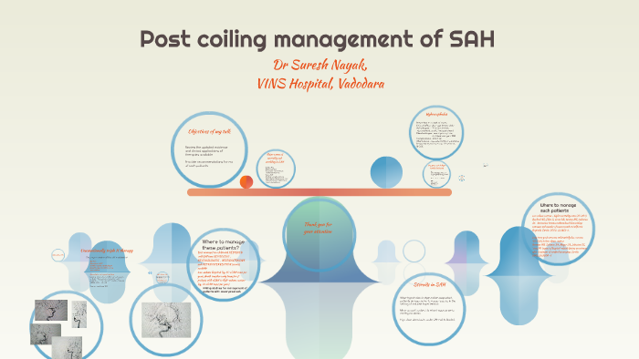 Post coiling management of SAH by suresh nayak on Prezi