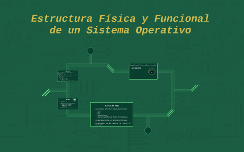 Estructura Física y Funcional de un Sistema Operativo by Elena Tellezgirón Sánchez on Prezi