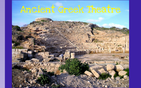 Ancient Greek Theatre Project by Miranda CHavez