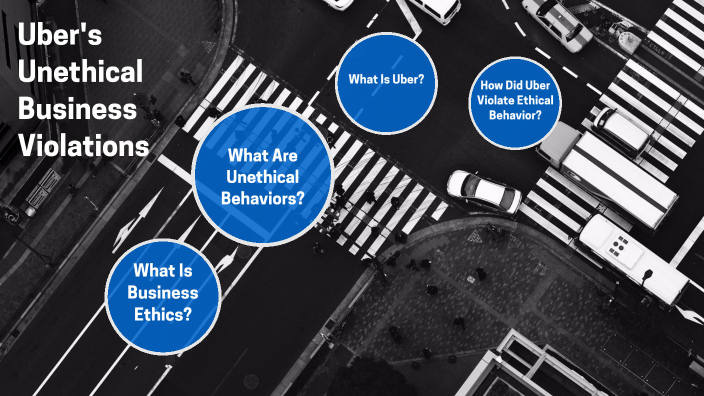 Uber Business Ethics Violation Project. by Chase Delosh on Prezi