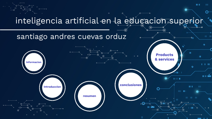 inteligencia artificial en la educacion superior by Santiago Cuevas on ...
