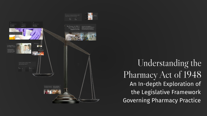 Understanding the Pharmacy Act of 1948 by Jp Priyanga on Prezi