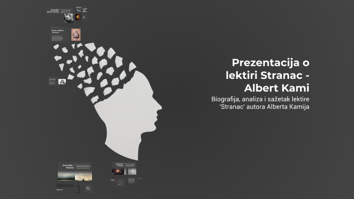 Prezentacija o lektiri Stranac - Albert Kami by nadja nadja on Prezi