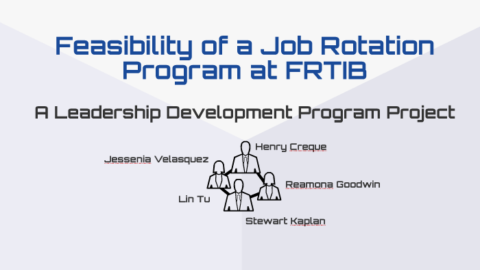 FRTIB Job Rotation Program - an LDP Project by Stewart Kaplan on Prezi