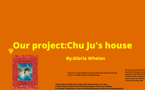 Book club culminating task: Chu Ju's house. by katie amy on Prezi