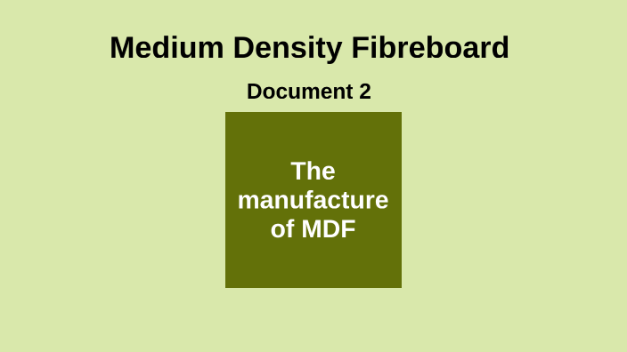 Mdf Manufacturing Process Flow Diagram Mdf Manufacturing Pro