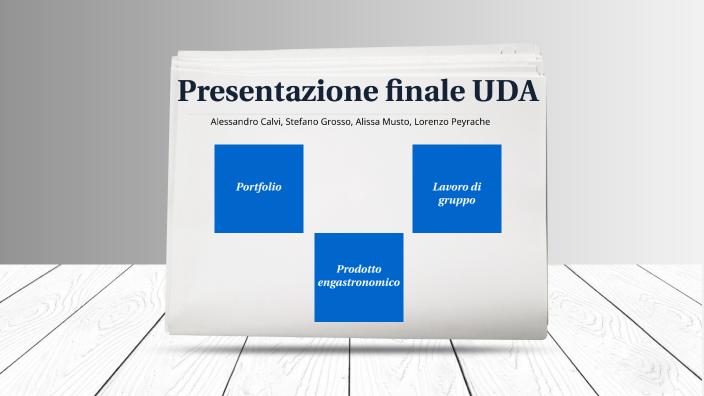 Presentazione UDA by Grosso Stefano on Prezi
