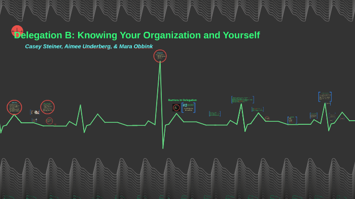Delegation B: Knowing Your Oranization and Yourself by Mara Obbink on Prezi