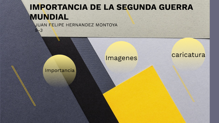 importancia de la segunda guerra mundial by juan felipe hernandez on Prezi
