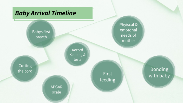 Babys arrival timeline by Aviana Holkesvik on Prezi