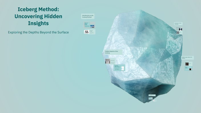 Iceberg Method: Uncovering Hidden Insights by Alaleh Kasraei on Prezi