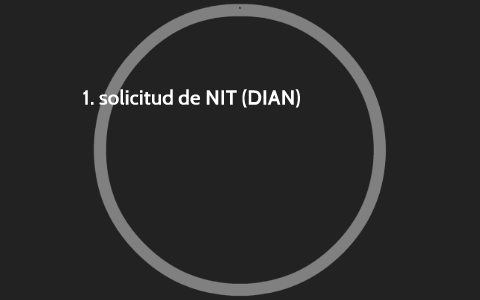 1. solicitud de Nit (DIAN) by Denix Jimenez on Prezi
