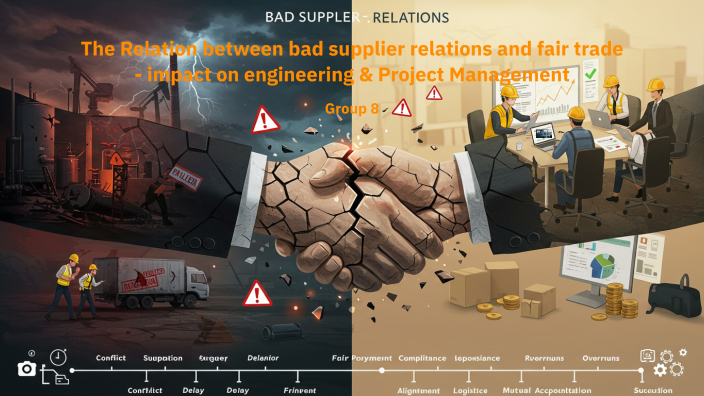 The Relation between bad supplier relations and fair trade - impact on ...