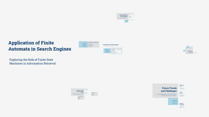 Application of Finite Automata in Search Engines by Anjum Sana on Prezi