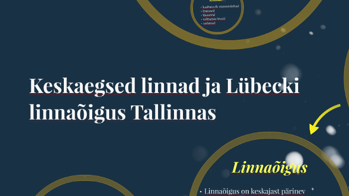 Keskaegsed linnad ja Lübecki linnaõigus Tallinnas by Jaana Lindmets on ...