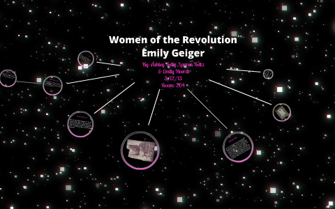 women of revolution - emily geiger by shooting star on Prezi