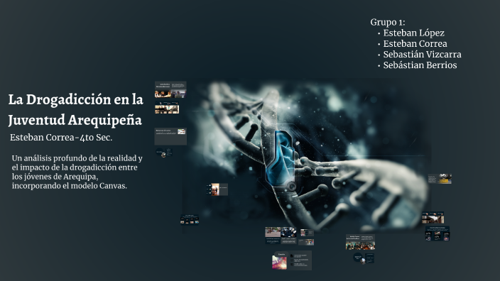 La Drogadicción en la Juventud Arequipeña by Esteban Daniel Eduardo Correa V squez on Prezi