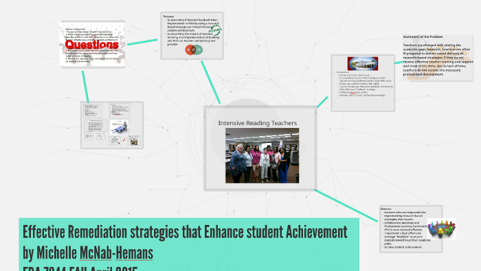 Effective Remediation strategies that Enhance student Achiev by ...