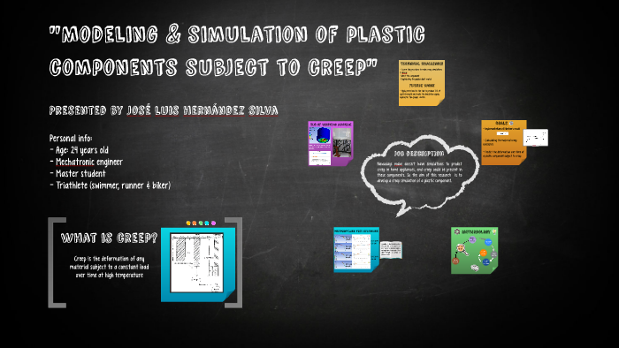 Modeling & simulation of plastic components subject to creep by Pepe ...