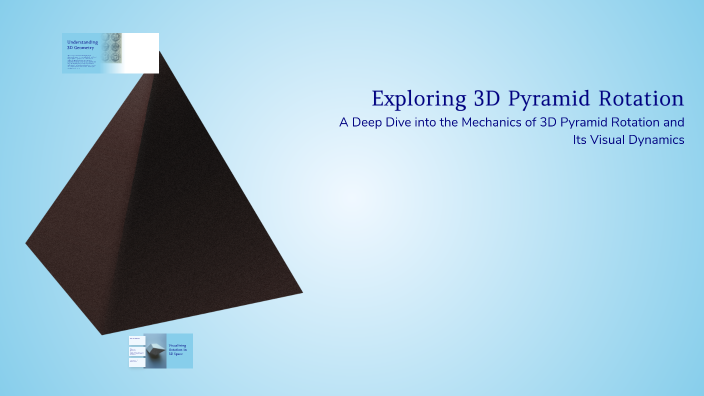 Exploring 3D Pyramid Rotation by Wilbert Hiddink on Prezi