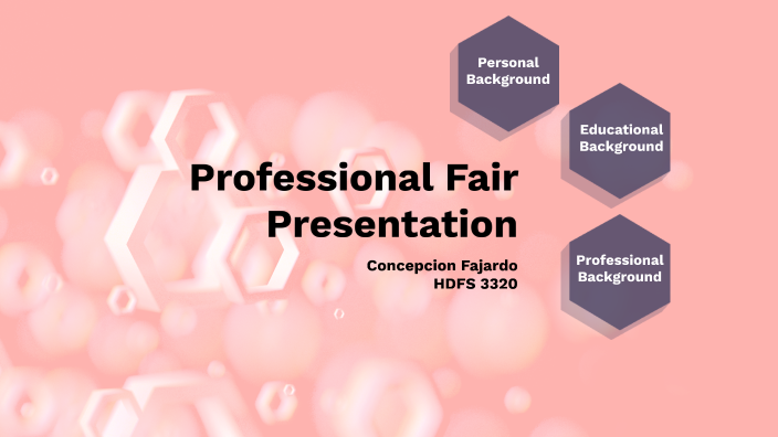 Professional Fair Presentation by Connie Fajardo on Prezi