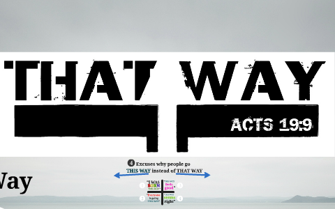 This Way That Way by Adam Dyess on Prezi