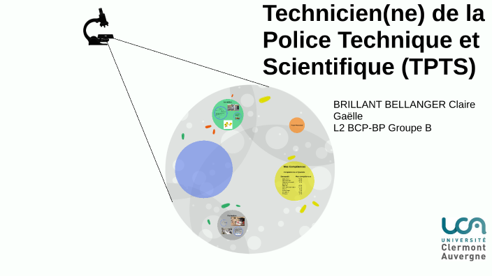 Technicienne de la police technique et scientifique by Claire Brillant on Prezi
