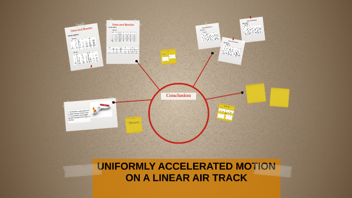 UNIFORMLY ACCELERATED MOTION ON A LINEAR AIR TRACK by charrisse belenio ...