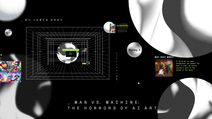 Man vs. Machine: The Horrors of AI Art by James Gray on Prezi