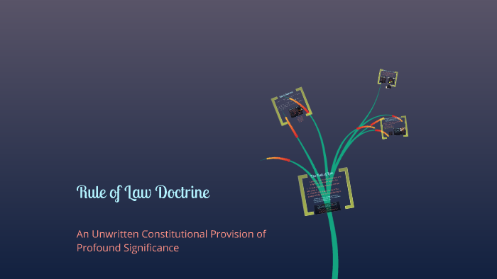 Rule of Law by Larry Chartrand on Prezi