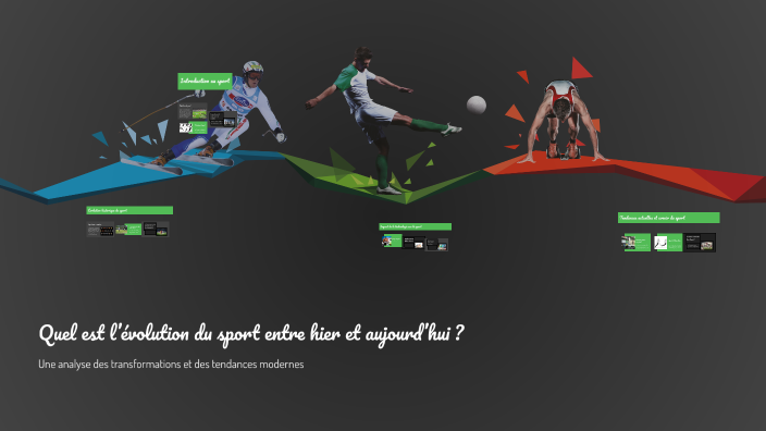 Quel est l’évolution du sport entre hier et aujourd’hui ? by Yanis ...
