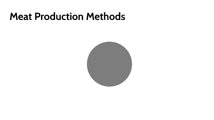 Meat Production Methods by Mckenna Hockabout on Prezi