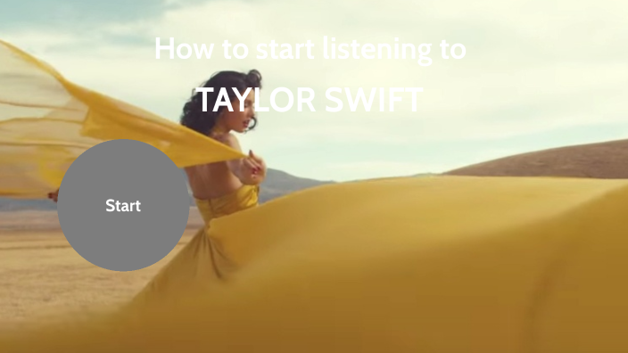 How to listen to Taylor Swift by leyre moya on Prezi