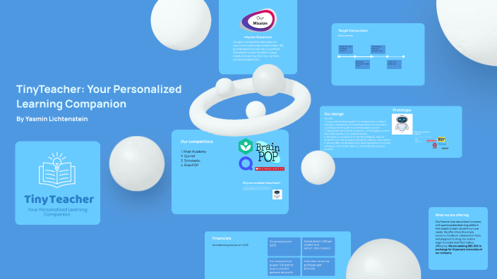 TinyTeacher: Your Personalized Learning Companion by Yasmin ...