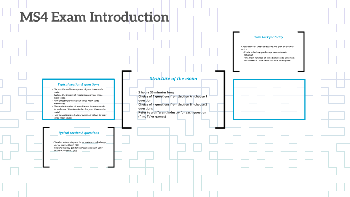 MS4 Exam Introduction by Nick Pritchard