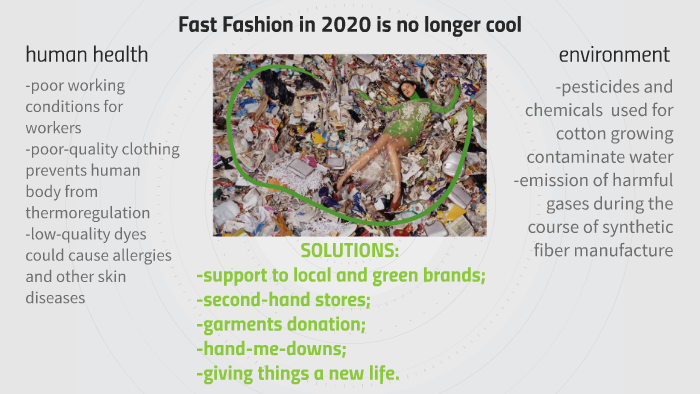 Fast Fashion in 2020 is no longer cool by Александра Жаркова on Prezi