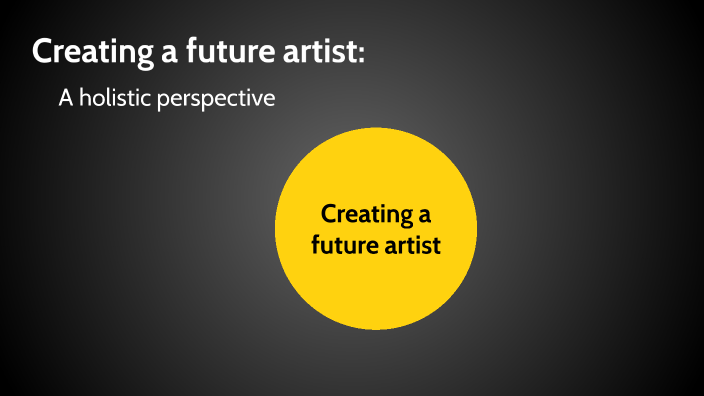 Creating a future artist by Ivan Ilić Jazz and Beyond on Prezi