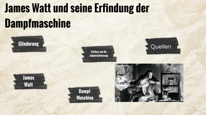 James Watt und seine Erfindung der Dampfmaschine by Carolin Khan Durani ...