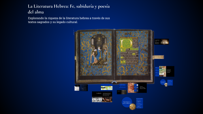 La Literatura Hebrea: Fe, sabiduría y poesía del alma by ANNIA DANIELA ...
