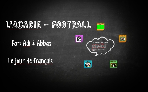 l'Acadie - Football by Adi Malev on Prezi