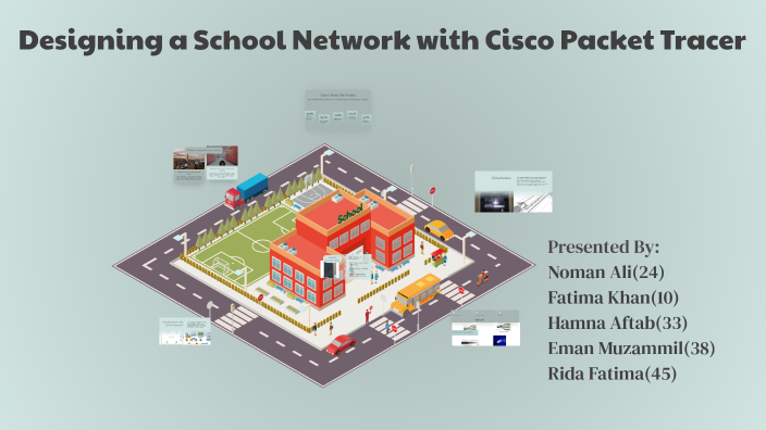 Designing a School Network with Cisco Packet Tracer by Rida Fatima on Prezi