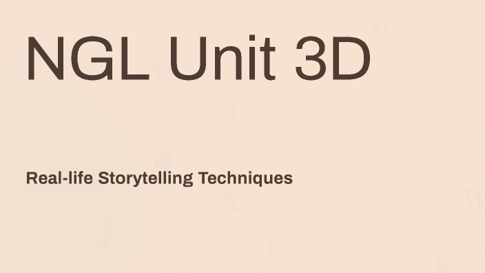 NGL Unit 3D by Mochamad Rio Saputro on Prezi