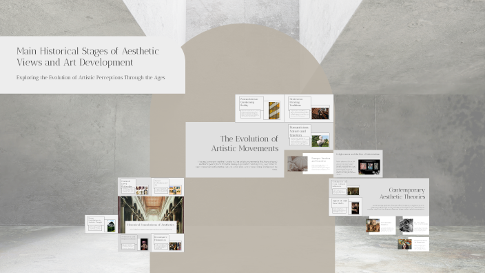 Main Historical Stages of Aesthetic Views and Art Development by ...