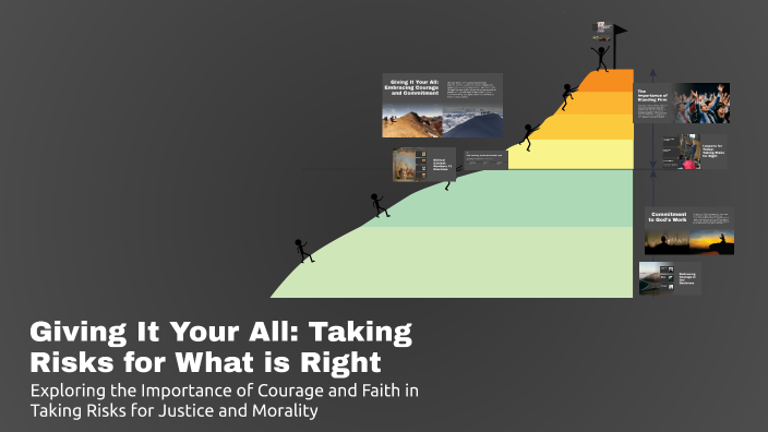 Giving It Your All: Taking Risks for What is Right by Amos Michael on Prezi